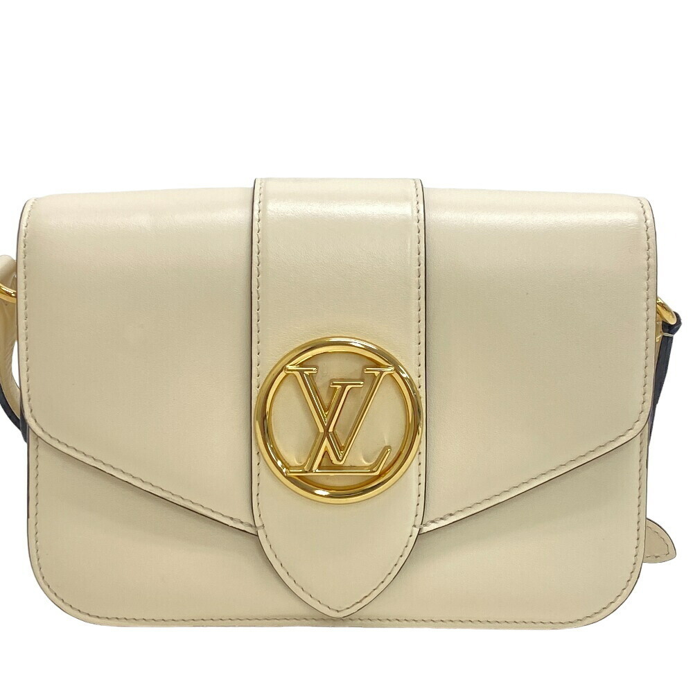 Louis Vuitton Pont Neuf Lv Logo Shoulder Bag Crossbod… - Gem